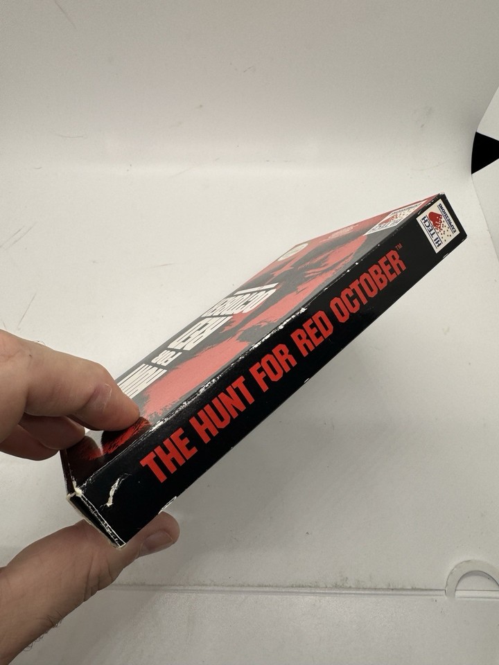 The Hunt For Red October Nintendo Nes Complete CIB + Poster | eBay
