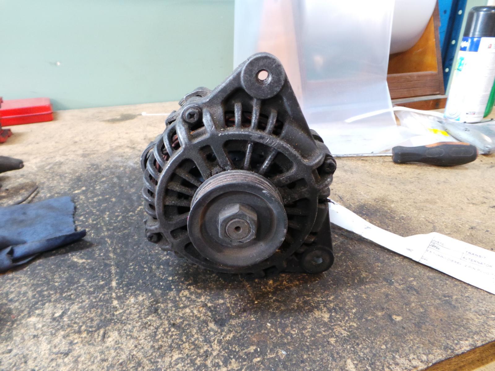 FORD TRANSIT ALTERNATOR 2.5 TURBO DIESEL -2 PIN PLUG TYPE VF-G 04/94-09 ...