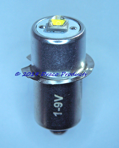 5.0W CREE - LED 300 Lumen Upgrade PR Bulb for (1 to 6) Cell Flashlight ...