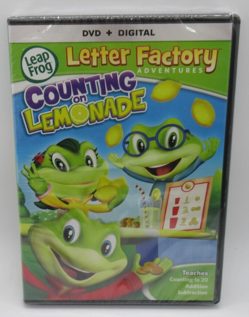 LEAP FROG-LETTER FACTORY ADVENTURES: COUNTING ON LEMONADE ANIMATED DVD ...