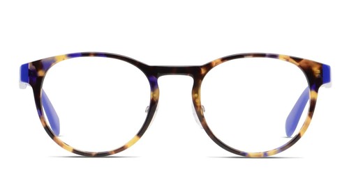 Adidas OR5001-H 056 Tortoise Round Plastic Optical Eyeglasses Frame 51 ...