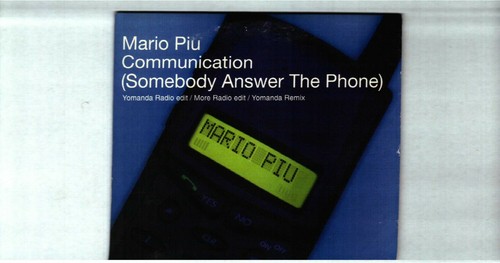 MCD / MARIO PIU / COMMUNICATION (SOMEBODY ANSWER THE PHONE) | eBay.de