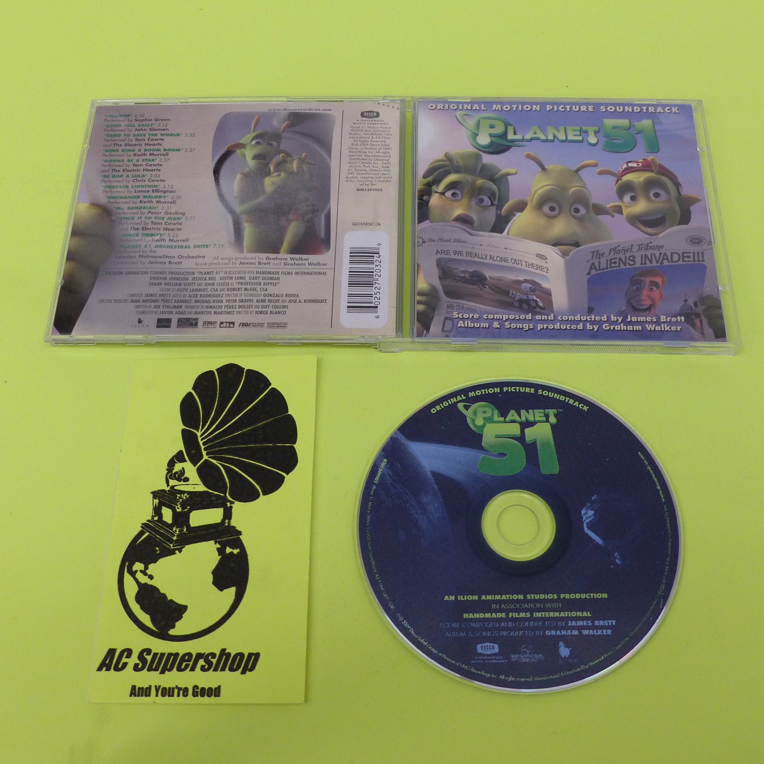 Planet 51 Soundtrack - CD Compact Disc | eBay