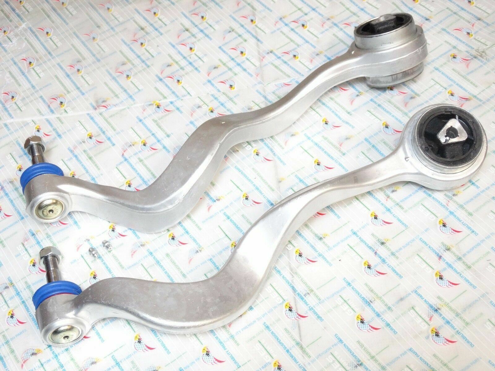 2pc TENSION STRUT FRONT FORWARD LOWER CONTROL ARMS FOR E60 E61 ...