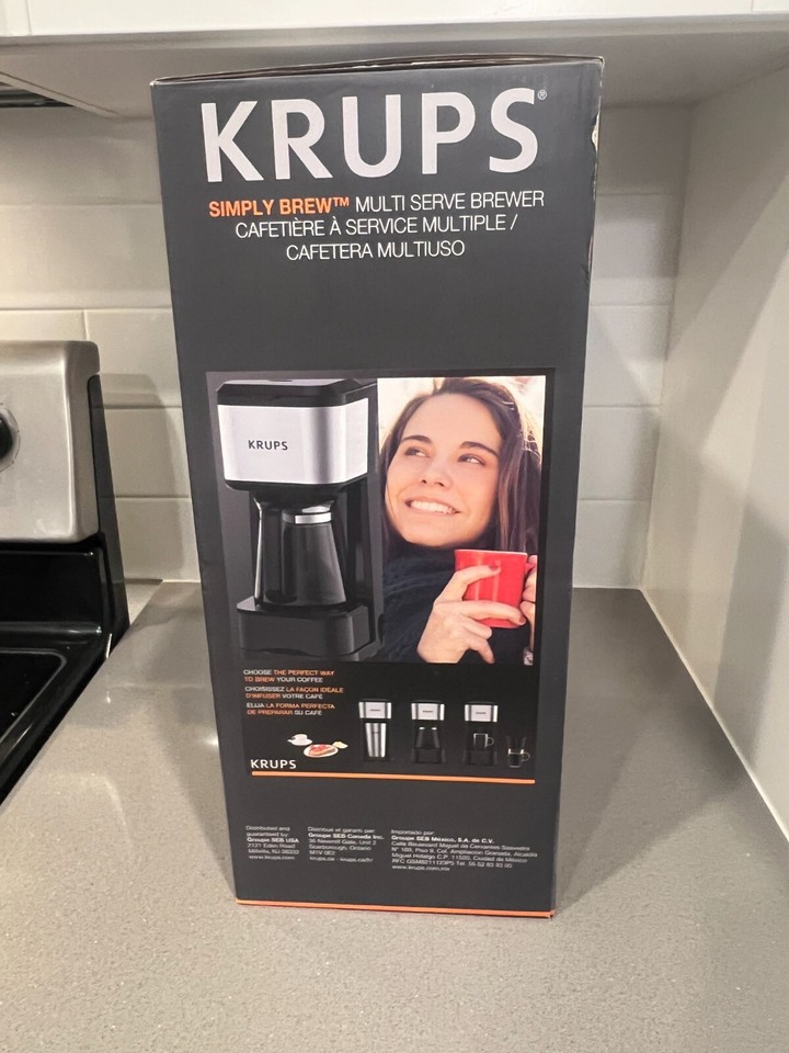 KRUPS Coffee Maker, Simply Brew - Multi-Serve 4-in-1 - NEW IN BOX | eBay