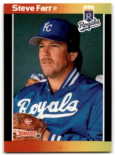 1989 Donruss Steve Farr Kansas City Royals #356 | eBay