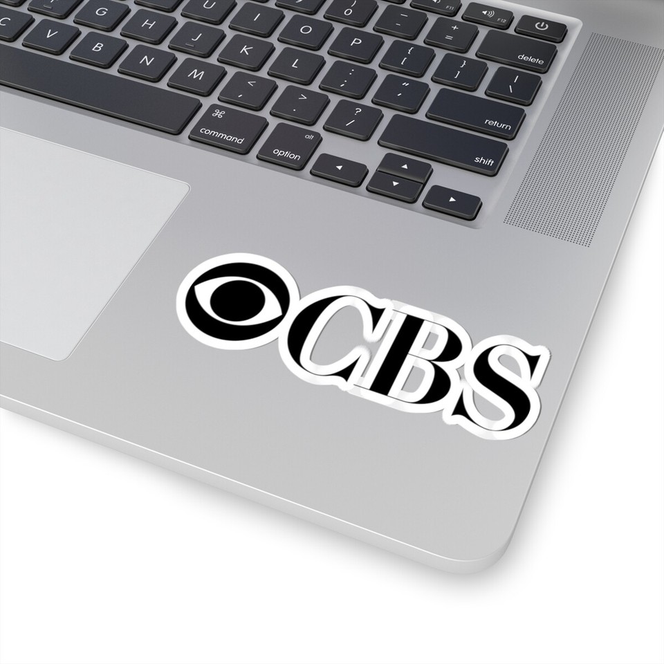 CBS (Columbia Broadcasting System) (old) (Logo) STICKER Vinyl Kiss-Cut ...