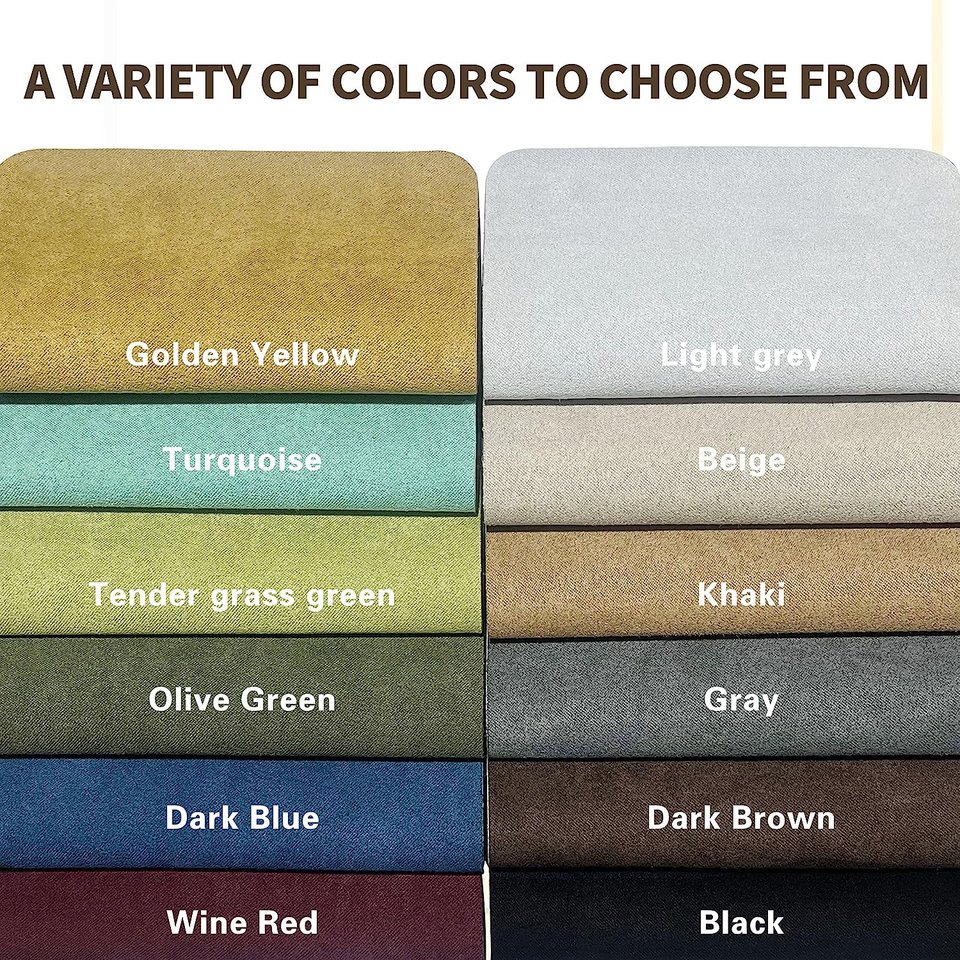 Azobur Sofa Fabric Repair Patch, 6 Piece Microfiber Patches, Self ...