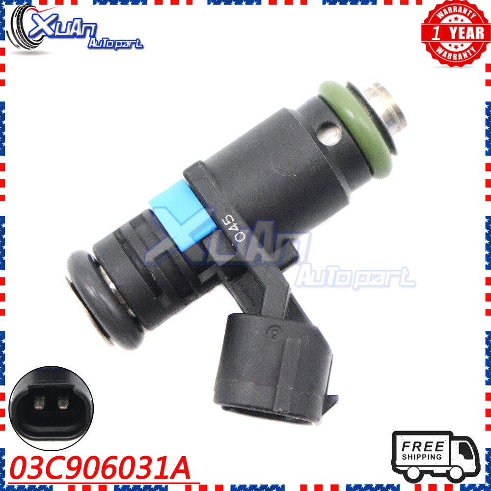 Fuel Injector 03C906031A For VW Golf Eos Skoda Octavia Seat Altea ...