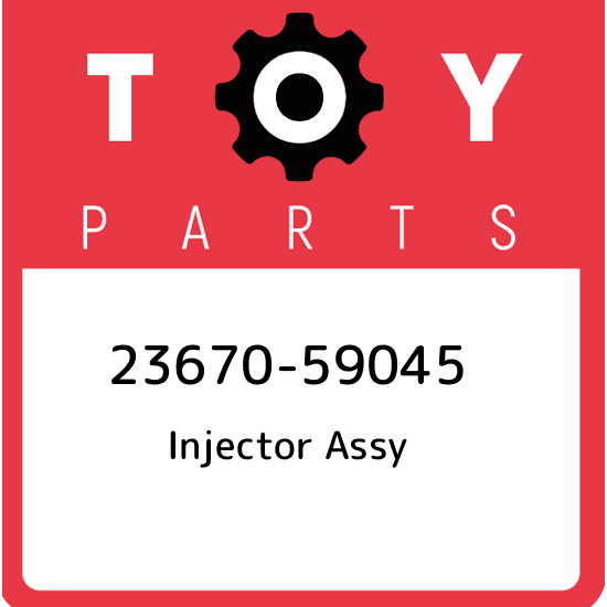 23670-59045 Toyota Injector assy 2367059045, New Genuine OEM Part | eBay