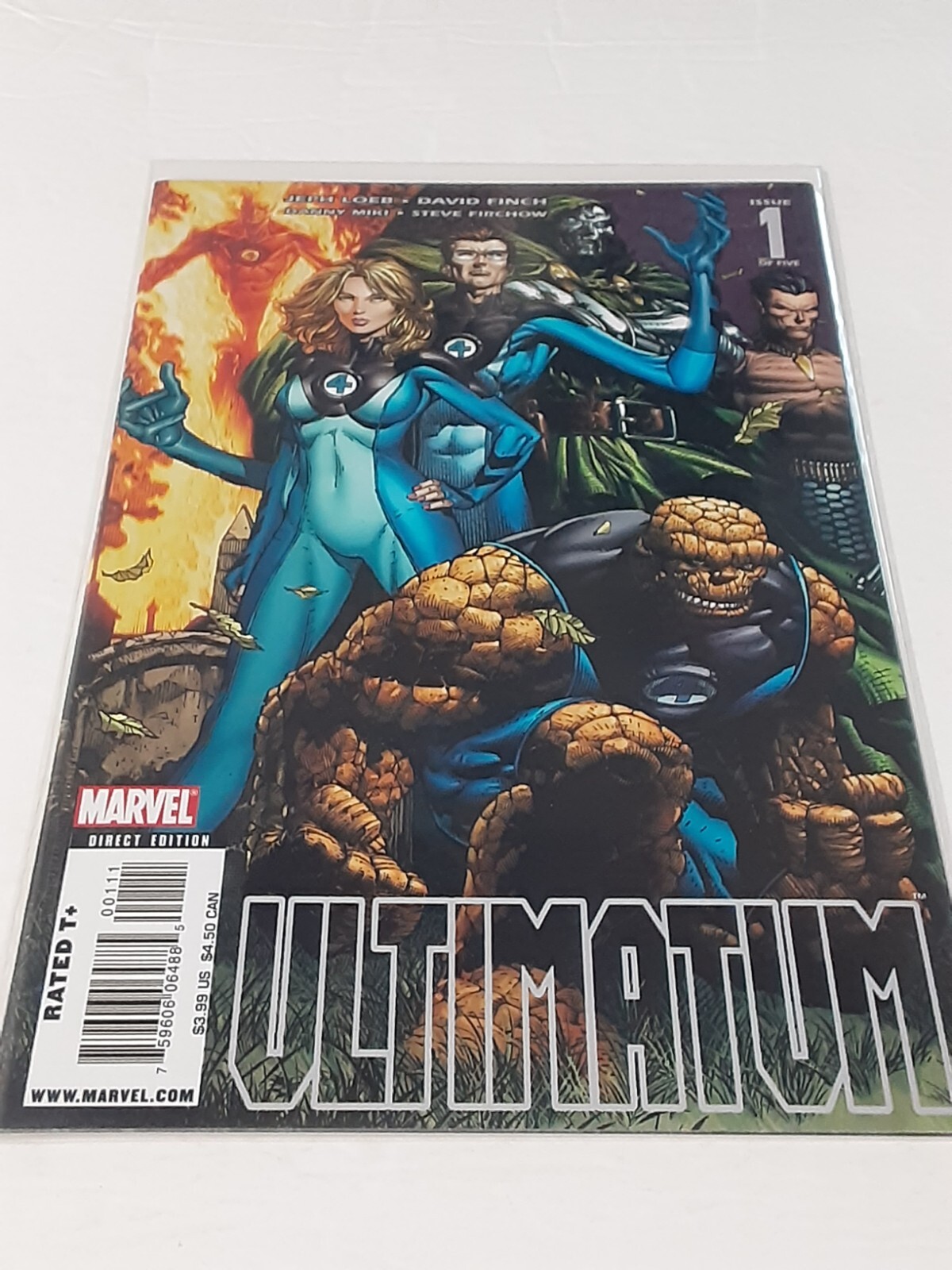 Ultimatum #1 Fantastic Four UNREAD - Jeph Loeb / David Finch Marvel ...