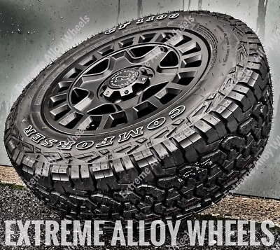 17" Black York Alloy Wheels Mercedes Sprinter 6x130 Comforser All ...