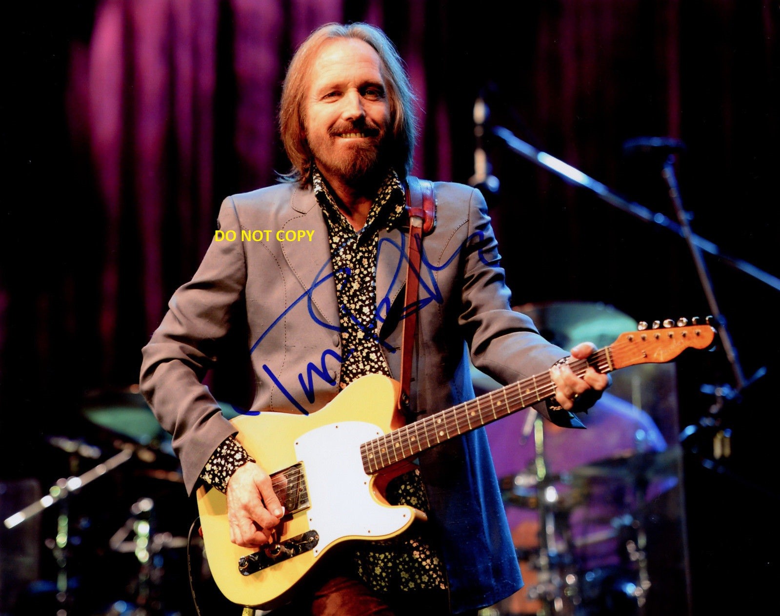 TOM PETTY 8X10 AUTHENTIC IN PERSON SIGNED AUTOGRAPH REPRINT PHOTO RP | eBay