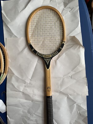 Vintage Tad Davis Professional Wood Tennis Racket Racket Made USA 4.5 ...