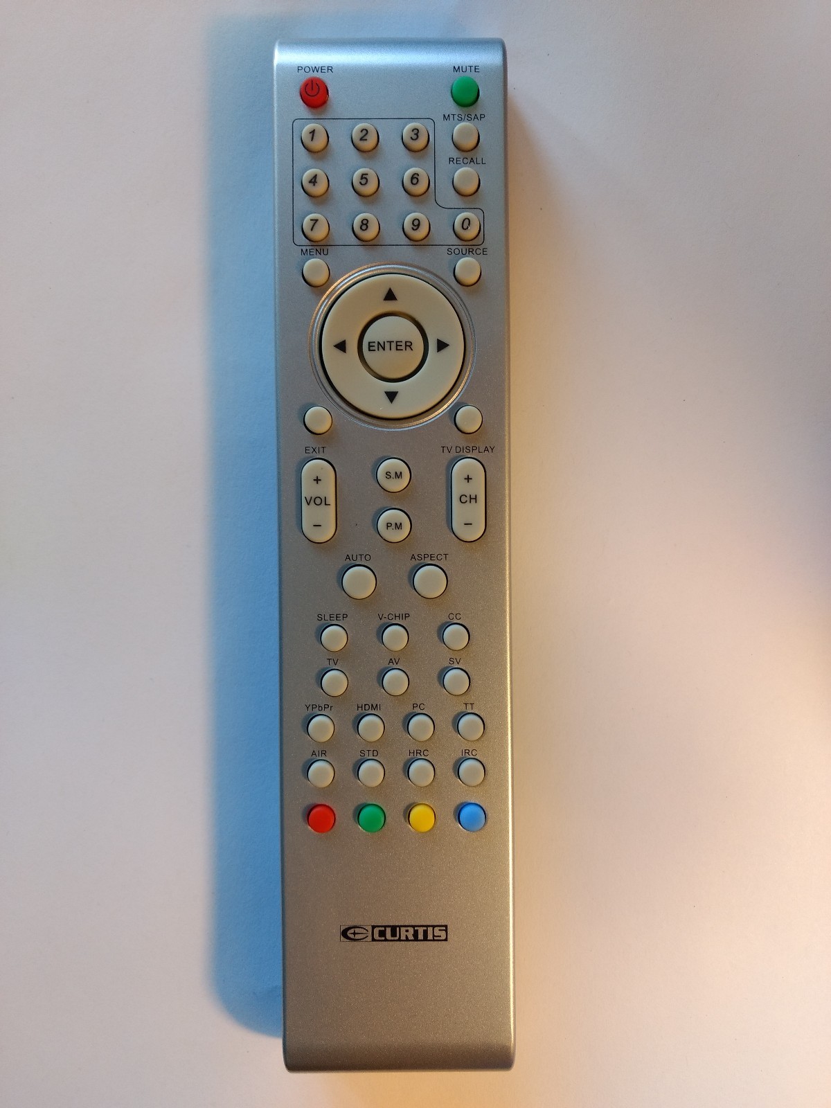 Remote Control Electron Curtis LCD3216E LCD1911 LCD2622TV LCD3798 ...