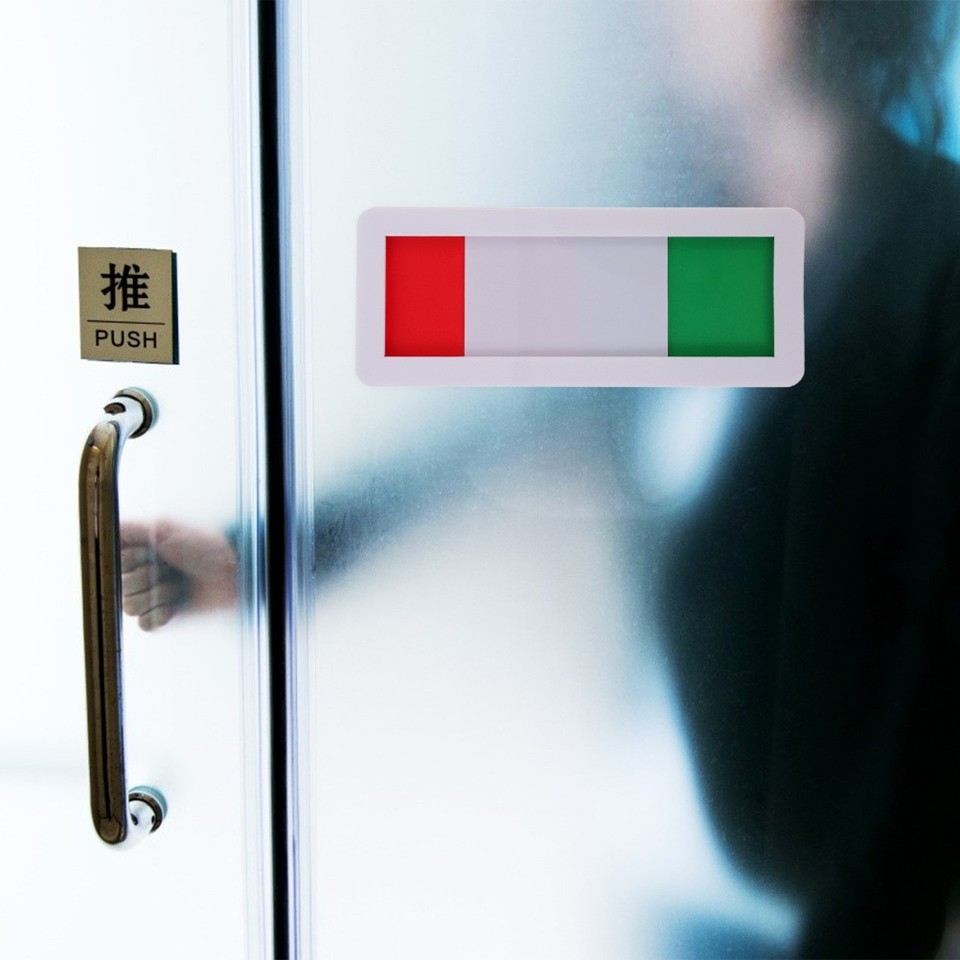 Slider Privacy Indicator Busy Sign Signs for Room Close Door Reminder ...