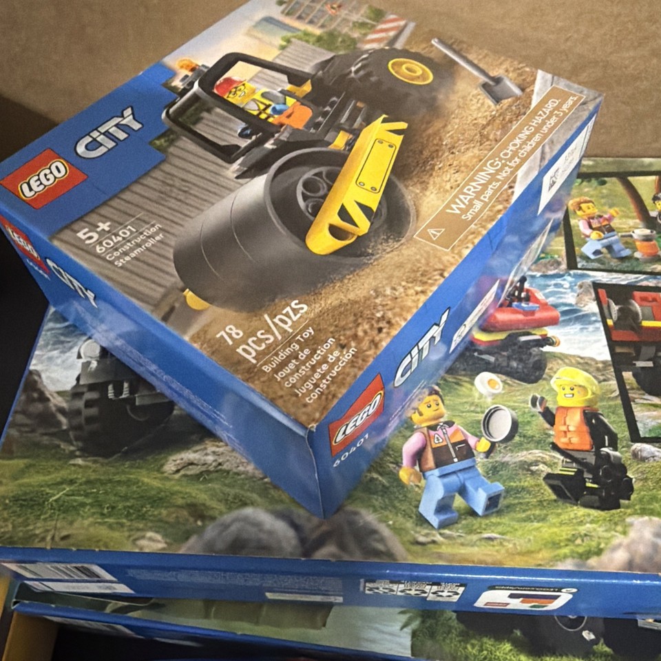 LEGO Lot of 6 - City & Creator Sets -eg fire truck, construction ...