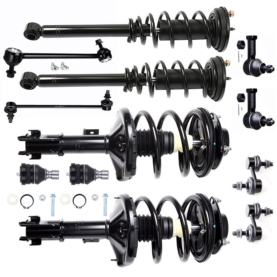 Front & Rear Struts Sway Bars Ball Joints Kit For 2000-2005 Mitsubishi ...