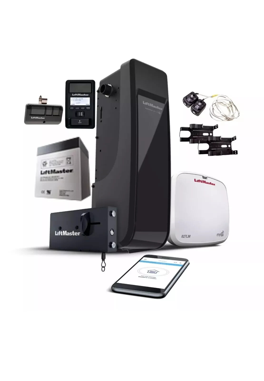 2 Pack Liftmaster 98022 Premium RJO Jackshaft Garage Opener Next ...