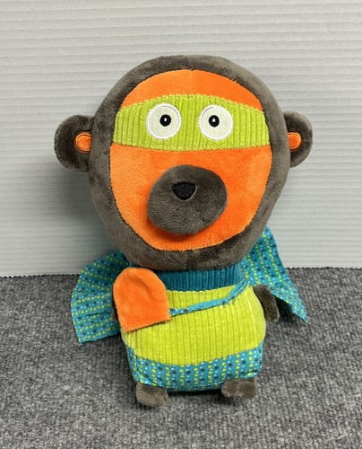 Ze Super Zeros ZONK The Monkey 9" Plush Super Hero Doll Animal Animal ...