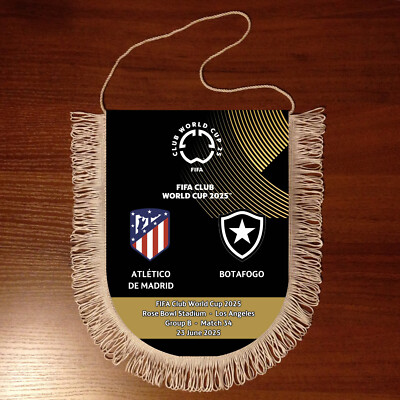 Pennant Club World Cup Atletico - Botafogo USA 2025 | eBay