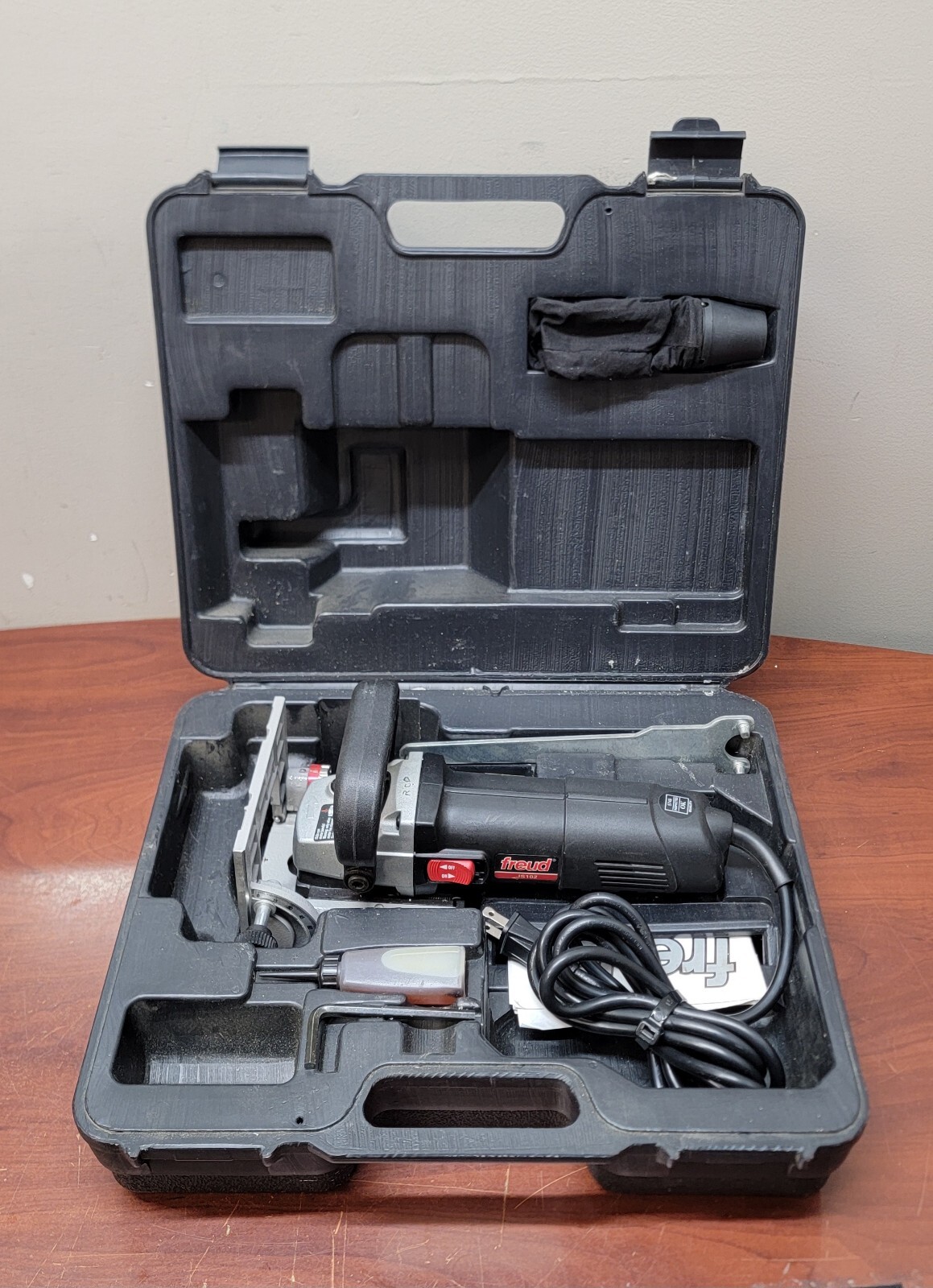 Freud Biscuit Jointer JS 102 Biscuit Plate Joiner in Hard Case c-x | eBay