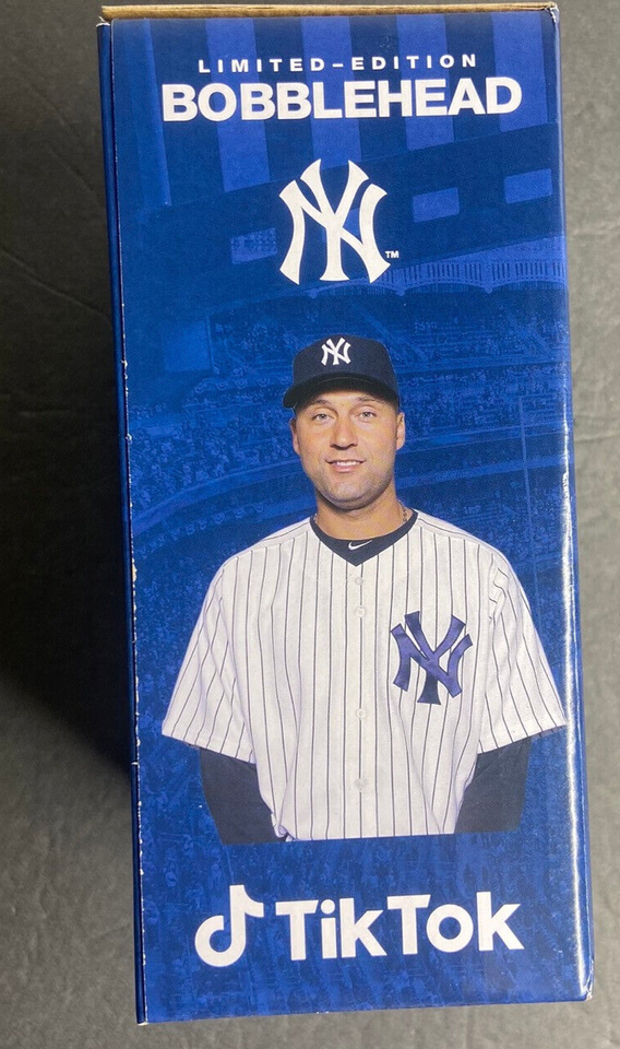 Derek Jeter Final Hit New York Yankees bobblehead SGA 9/25 2024 Captain ...