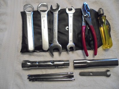 OEM Suzuki Tool Kit/Bag Set. Fits various models. Mito chrome tools | eBay