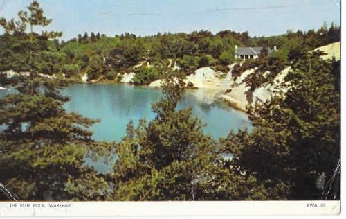 postcard 007- wareham the blue pool | eBay UK