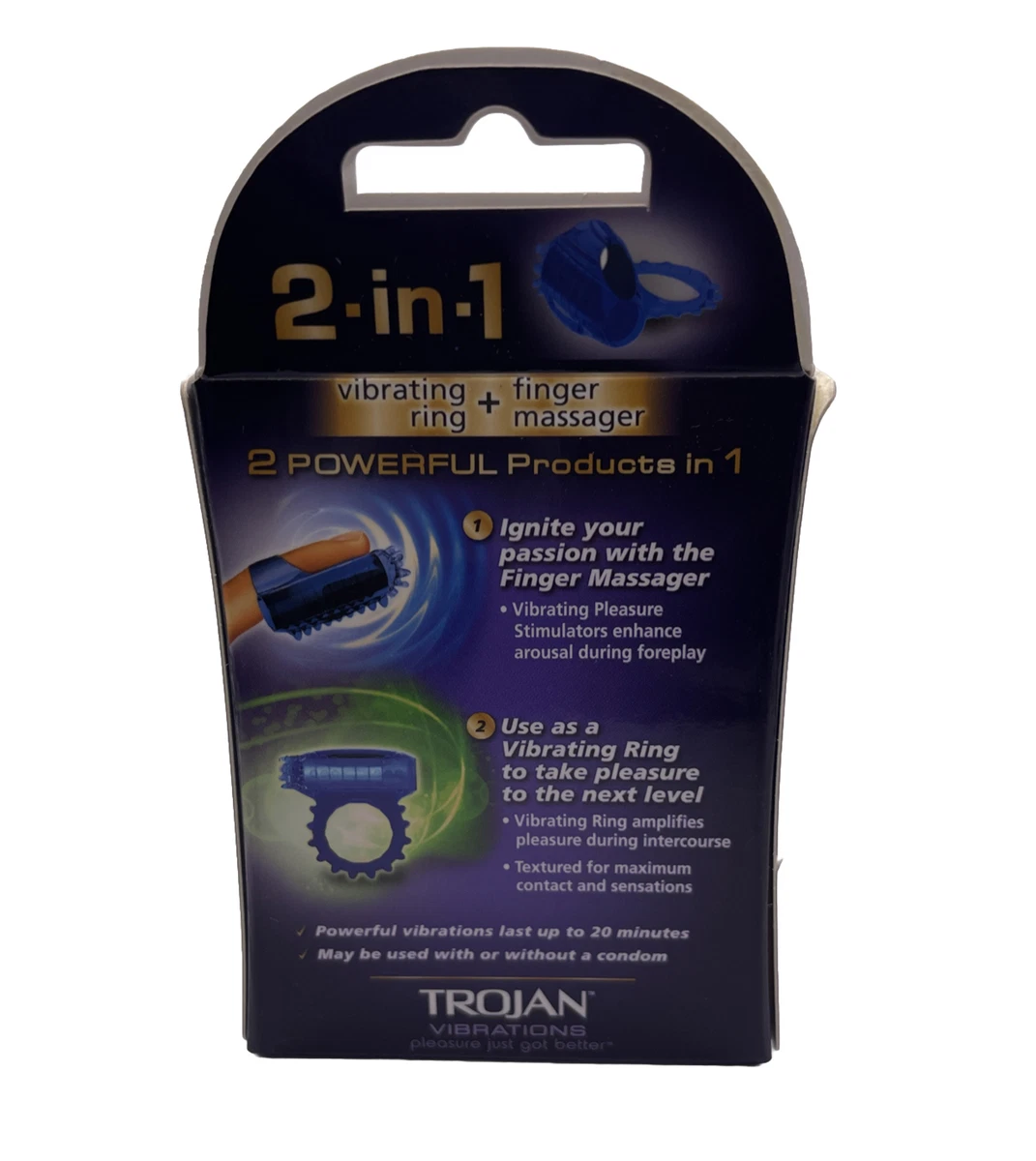 Trojan Vibrations Ring How To Use