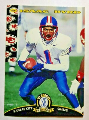 1997 Score Board NFL Rookies #28 Isaac Byrd Kansas City Chiefs | eBay