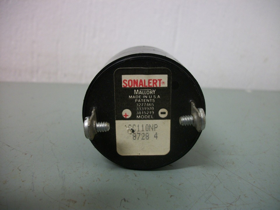 MALLORY SONALERT PANEL ALARM SC110NP | eBay