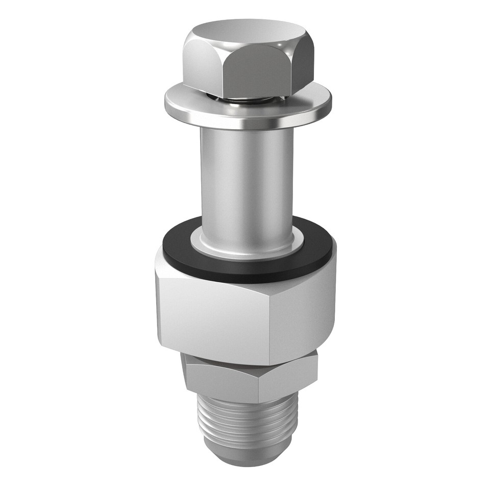 No Welding Aluminum Universal 8AN Fuel Tank Return Line Fitting Bung ...