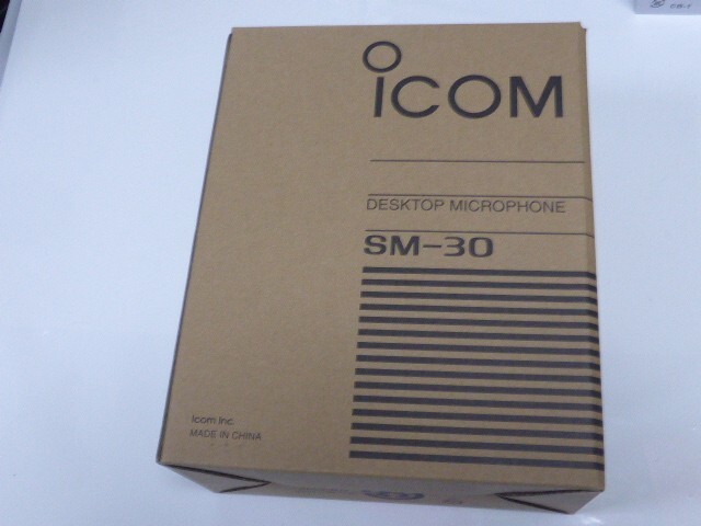 ICOM SM-30 Desktop Microphone New | eBay