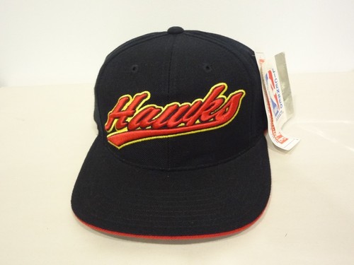 VTG NBA Atlanta Hawks Script Snapback Hat 90s American Needle NEW NWT ...