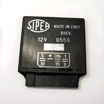 Sipea 0559 12V Relay Intermittence Wipers Alfasud Alfa Romeo NOS | eBay
