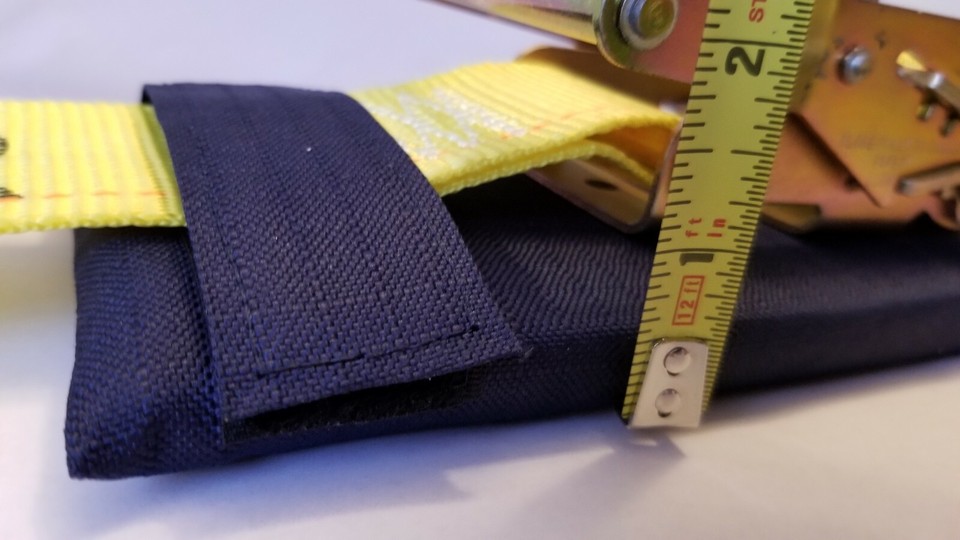 4 Pack Tie-Down Ratchet Strap Buckle Protector / Strap Guard / for ...