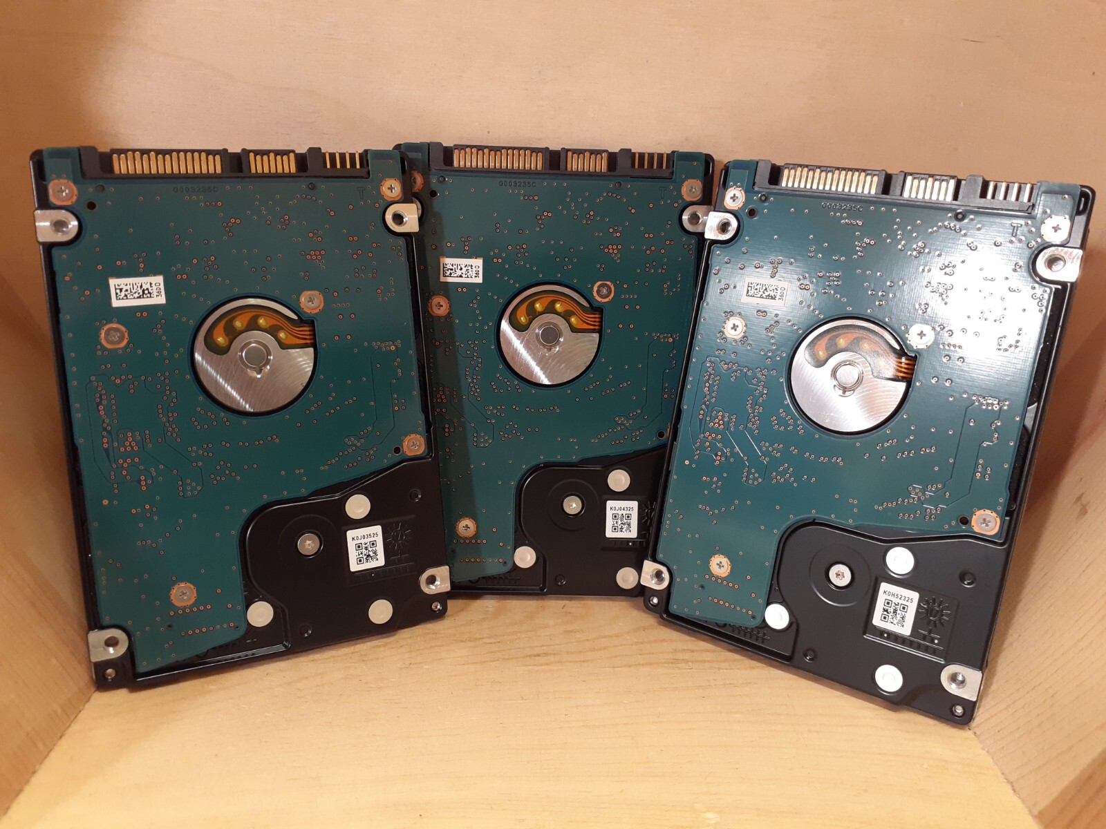 (3) Toshiba MQ01ACF050 500GB Internal 5400RPM 2.5 inch HDD AA11/AV002D ...