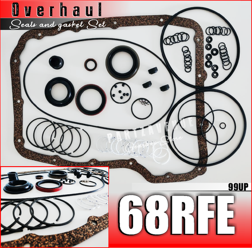 68RFE GEARBOX OVERHAUL SEALS AND GASKET KIT | eBay