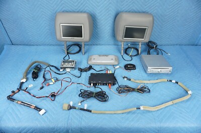 Lexus LX470 DVD Player Control Panel Screens & Headrests Full Set 2003 ...
