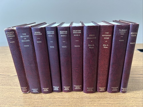 10 Christian Home Library Series/Ellen White/Hardcover/Adventist ...