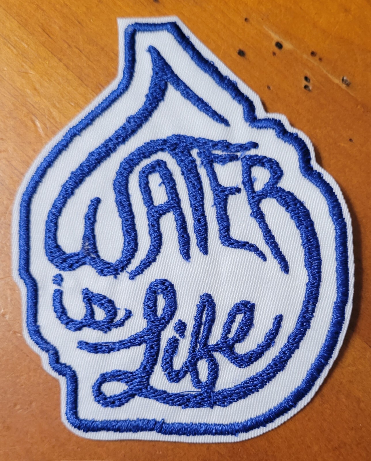 Water Is Life - Iron On Patch 10709 | eBay