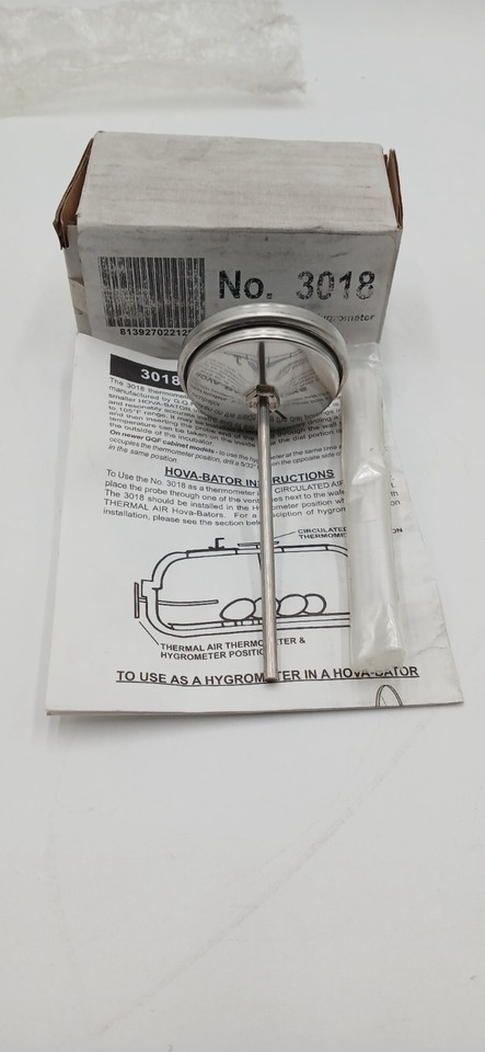 Lot of 12 GQF 3018 - Incubator Thermometer/Hygrometer With Wicks | eBay