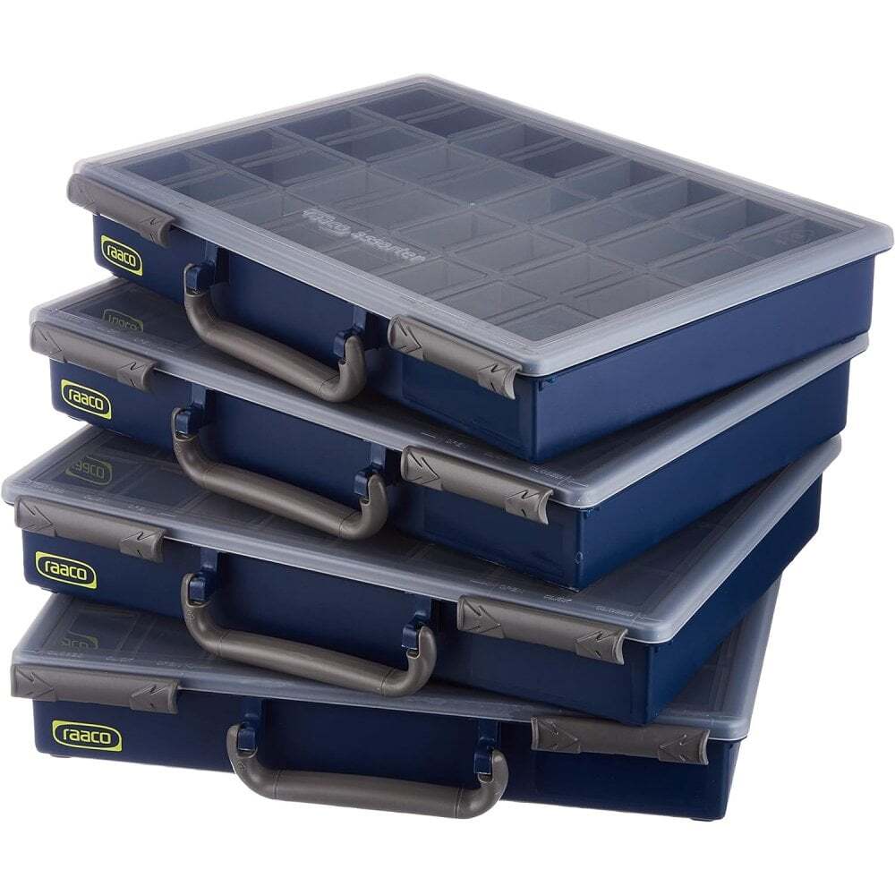 Raaco Handybox 55 x 4 Tray Engineers Portable Parts Storage Service ...