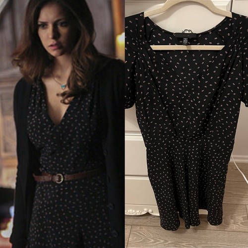 Elena Gilbert The Vampire Diaries Joe’s Jeans Lillie Dress RARE ALTERED ...