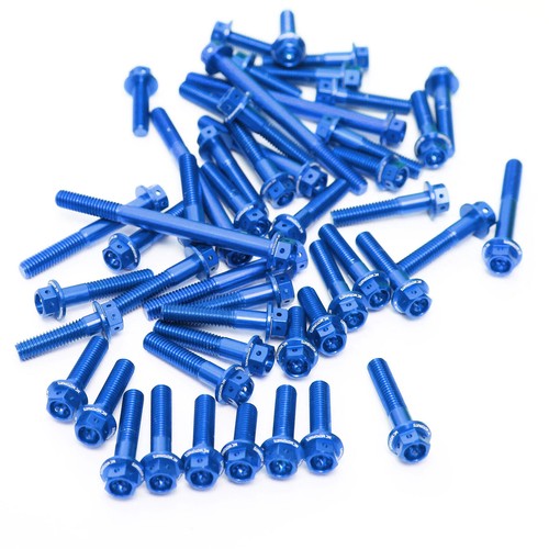 For Yamaha MT-03 16-20 19 18 17 Engine Bolts Screw Kit Set BLUE | eBay ...