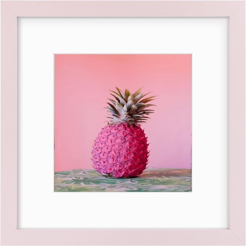 12x12 Picture Frame with Mat for 8x8 Photo, Square Wall Frame (Pink, 1 ...