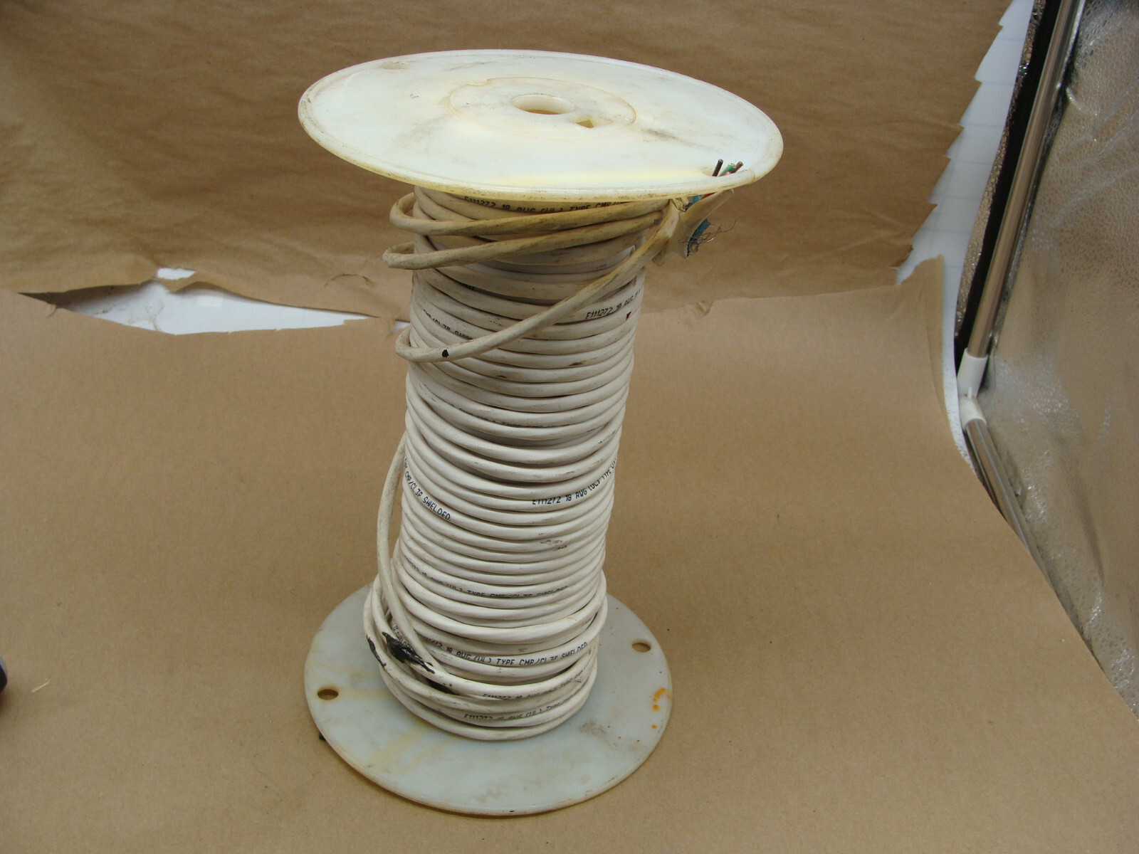 SONOCO CRELLIN E111272 18AWG TYPE CMP/CL3P SHIELDED WIRE APPROX 100' | eBay