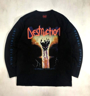 Destruction thrash shirt infernal overkill (long sleeve). | eBay