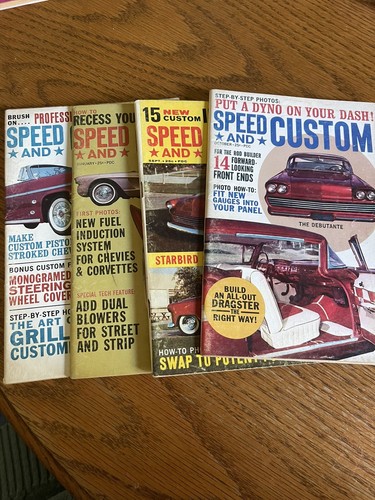1961-62 Speed And Custom Magazines | eBay